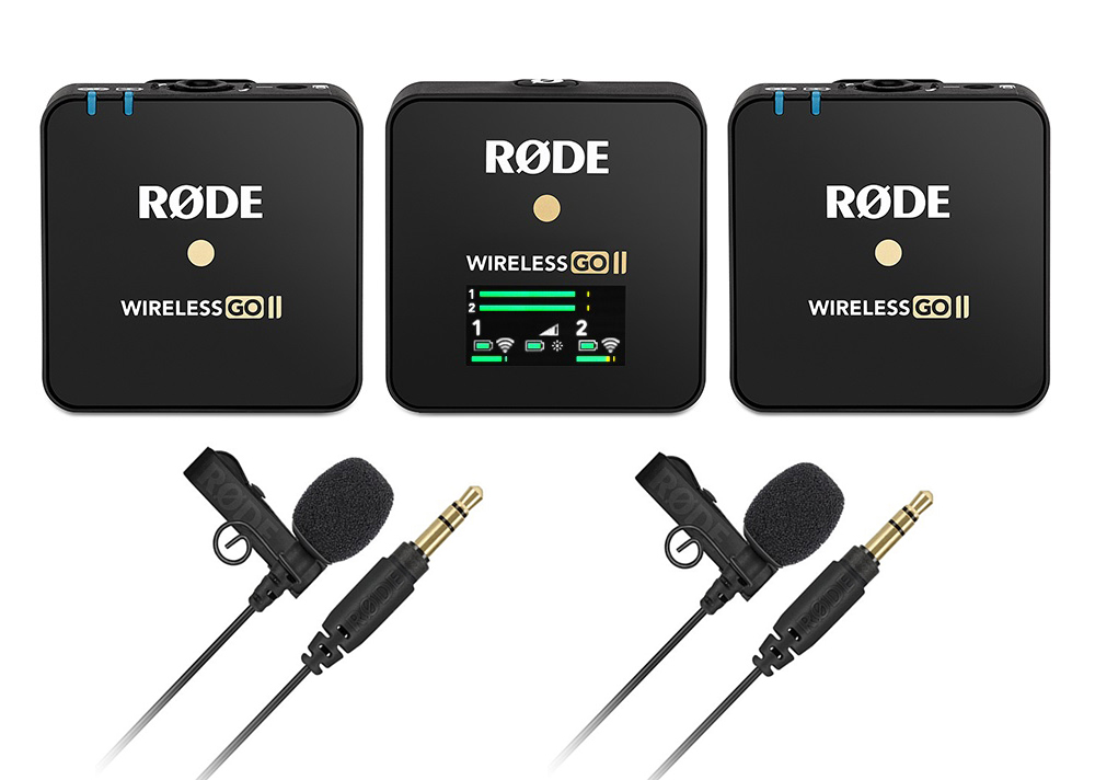 RODE BUNDLE - RODE Wireless GO II + RODE LAVALIER GO μικρόφωνο πέτου (2 τεμάχια) | Rode ...