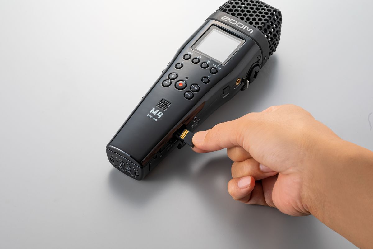 ZOOM M4 MICTRAK - 4 Track & 32-Bit Float Portable Recorder | ZOOM Handy ...