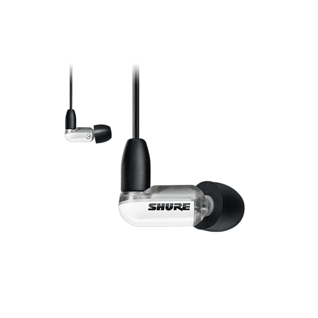 Shure AONIC 3 White | Ακουστικά in-ear Shure | www.artmusic.gr